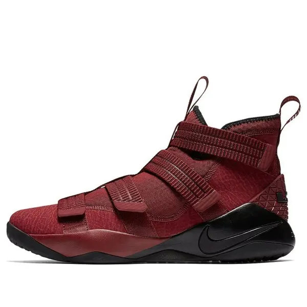 Nike Lebron Soldier 11 Sfg High-top Sneakers - Wine