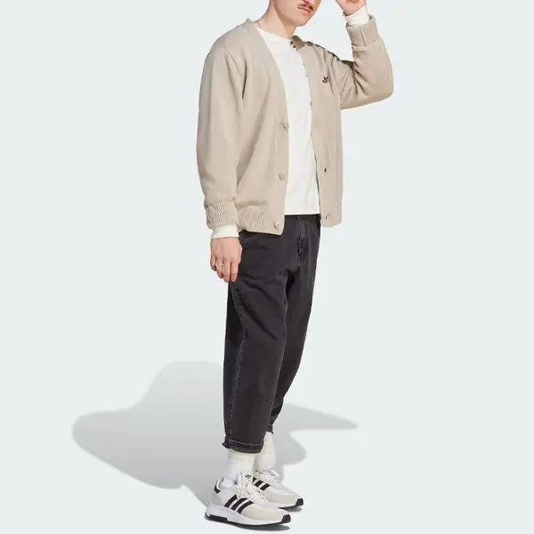 Adidas Rifta Oversized Intarsia Cardigan