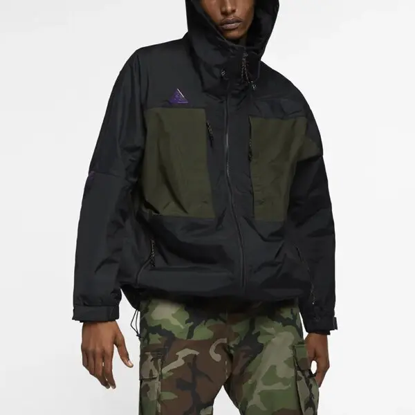 Nike Windproof Colorblock Outdoor Jacket