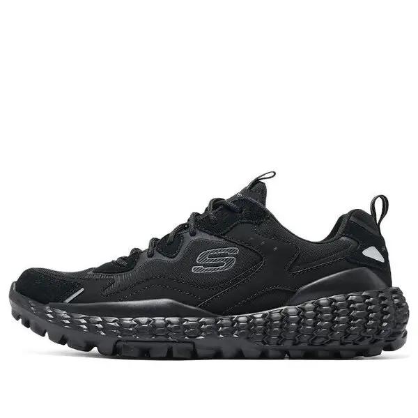 Sketchers Monster Marathon" Athletic Sneakers - Black