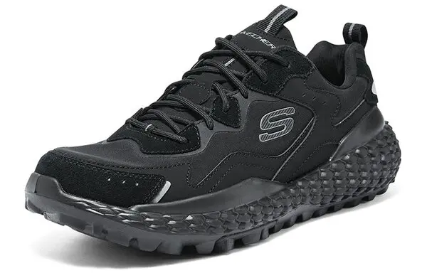 Sketchers Monster Marathon" Athletic Sneakers - Black