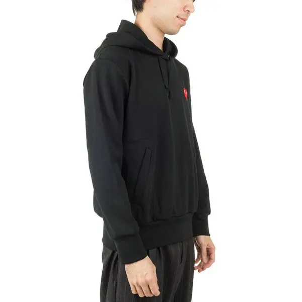 Play Comme Des Garcon Red Heart Hoodie