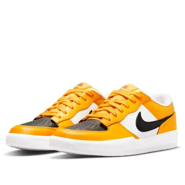 Nike Force 58 Premium Sb Low Top Sneakers - Yellow/white/black