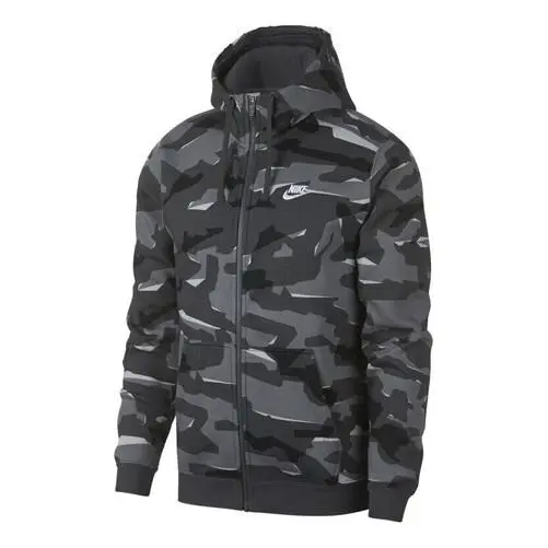 Nike As Camo Jkt Jacket Grey Camo Jacket 'grey Black