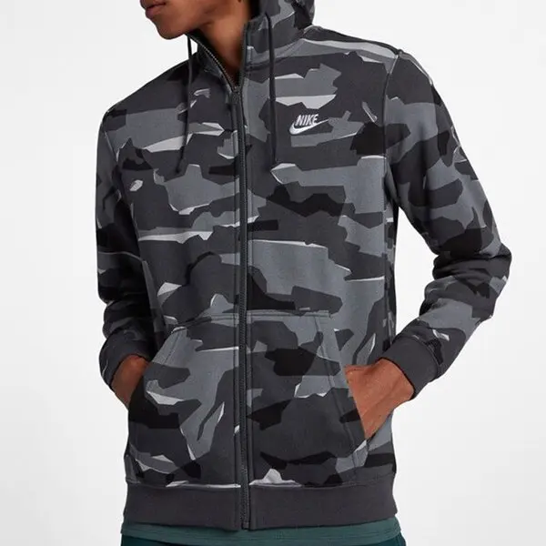 Nike As Camo Jkt Jacket Grey Camo Jacket 'grey Black