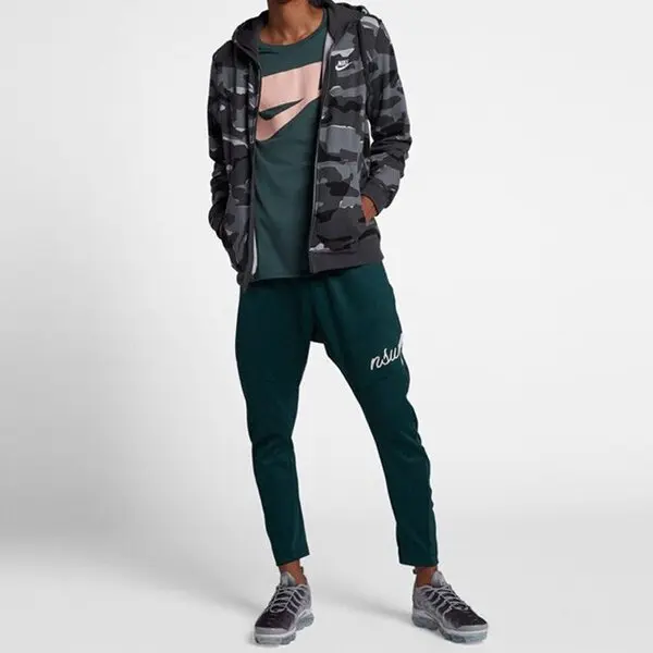 Nike As Camo Jkt Jacket Grey Camo Jacket 'grey Black