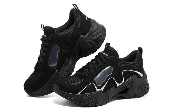 Sketchers Stamina V3 Athletic Shoes - Black/white