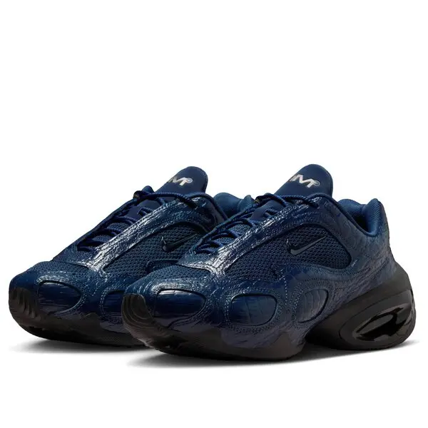 Nike Max Muse "crocodile Effect" Sneakers - Navy