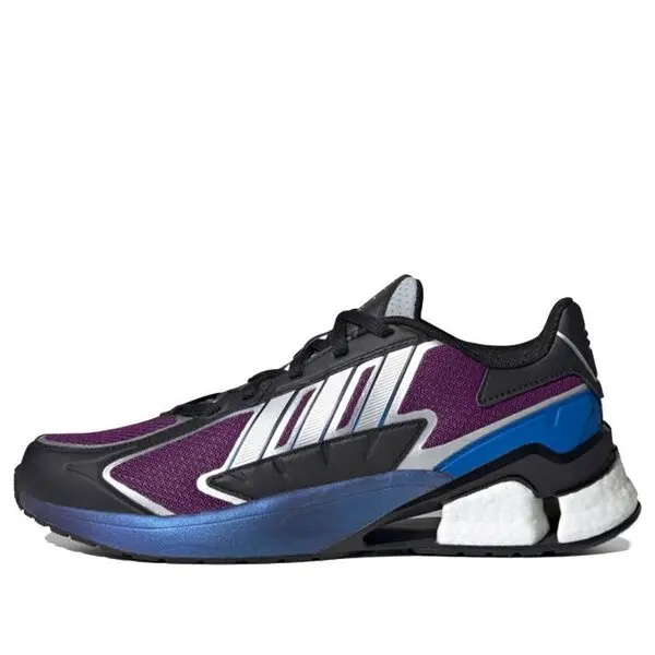 Adidas Neo A3 Boost Sneakers - Purple/black/silver
