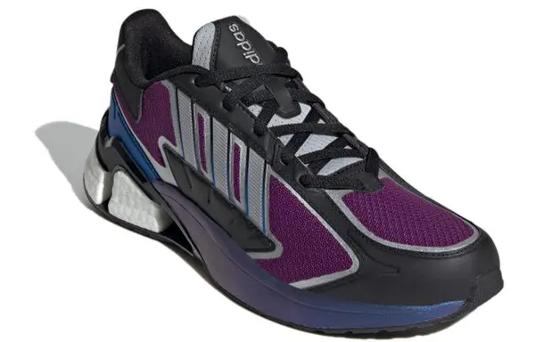 Adidas Neo A3 Boost Sneakers - Purple/black/silver