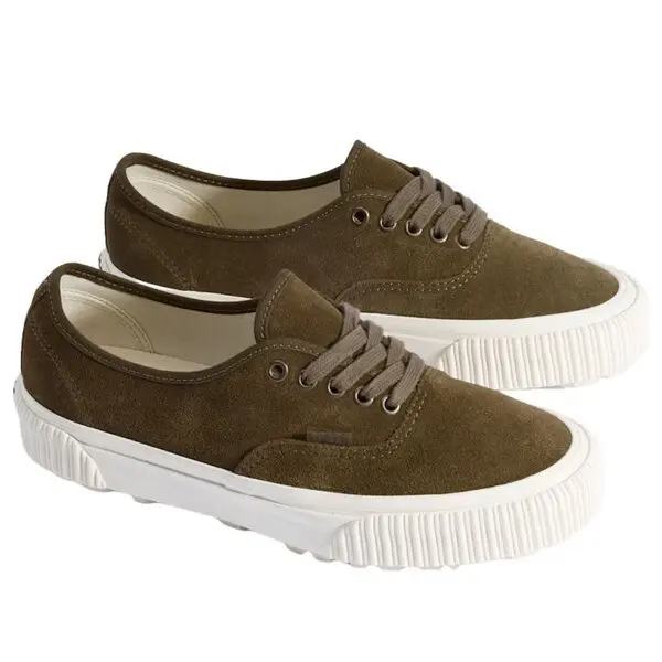 VANS Premium Lx Authentic 44 V-lug Sneakers - Brown/coffee/white