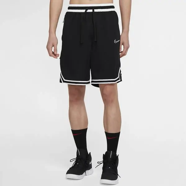 Nike Dri-fit Dna Basketball Quick Dry Training Drawstring Sports Shorts