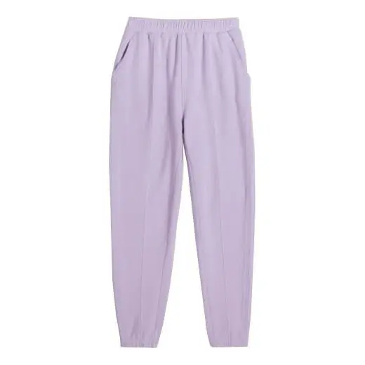 Adidas Originals X Ivy Park Crossover Casual Solid Color Bundle Feet Sports Pants/trousers/joggers Purple - Multi-color