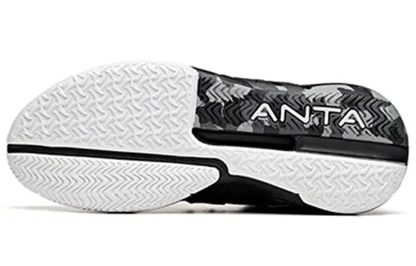 ANTA Quick Battle 4 High-top Sneakers - Black/white/grey