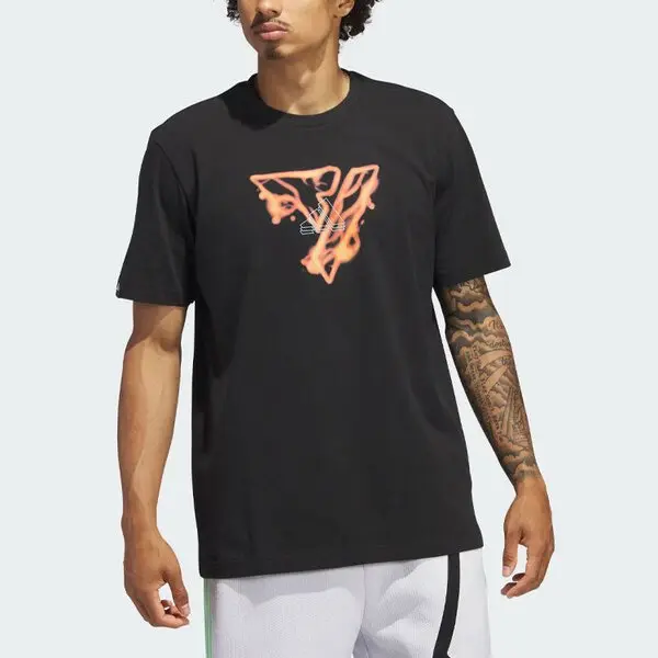 Adidas Trae Young Icy Fire Signature T-shirts