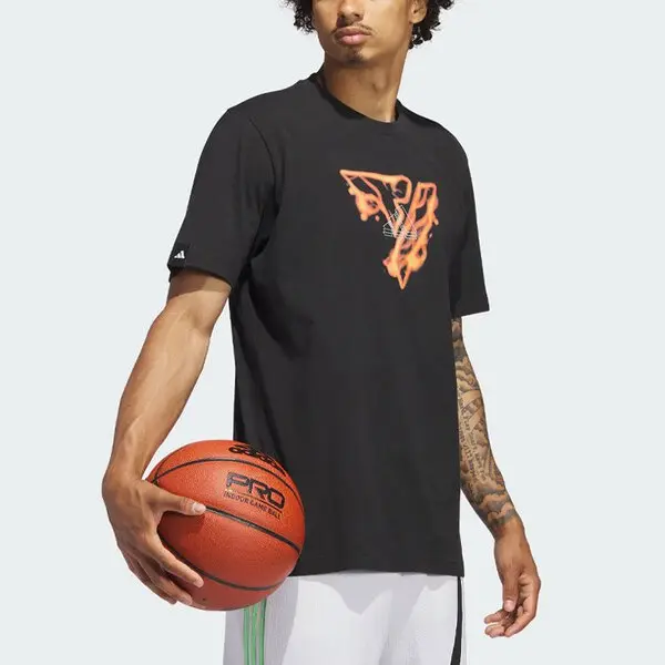 Adidas Trae Young Icy Fire Signature T-shirts