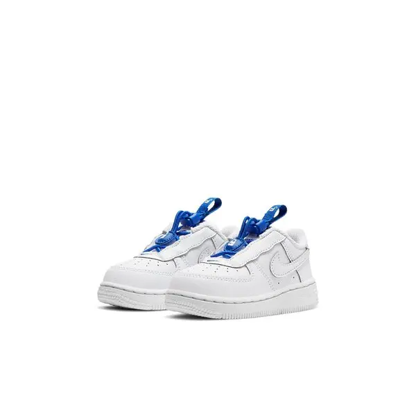 Nike Force 1 Toggle Sneakers - White/blue