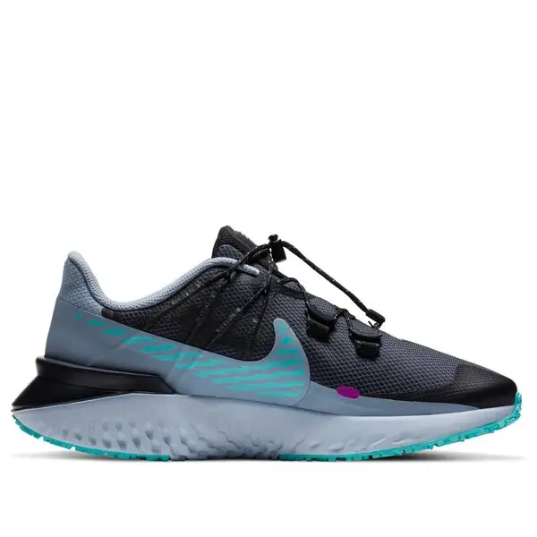 Nike Legend React 3 Shield Athletic Sneakers - Black/blue