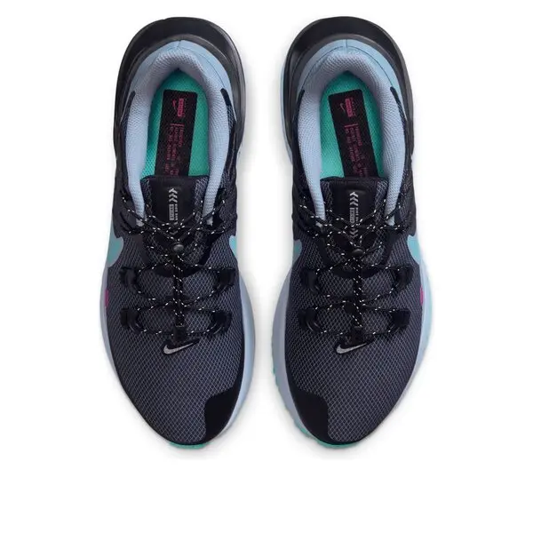 Nike Legend React 3 Shield Athletic Sneakers - Black/blue