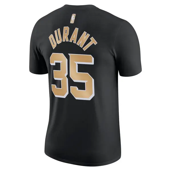 Nike Nba Phoenix Suns Kevin Durant "35" Graphic T-shirt - Black