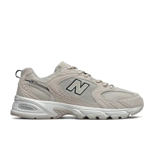 NEW BALANCE 530 Retro Sneakers - Ivory/white/black