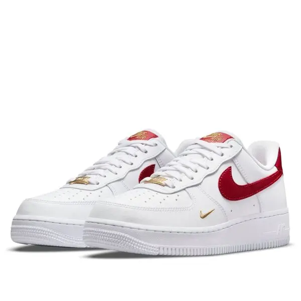 Nike Force 1 Essential Low "white Gym Red