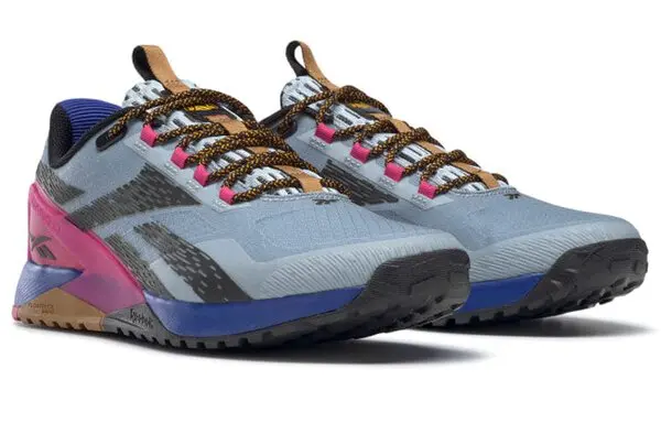 REEBOK Nano X1 Adventure Training Sneakers - Gray/pinkred