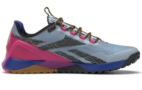 REEBOK Nano X1 Adventure Training Sneakers - Gray/pinkred