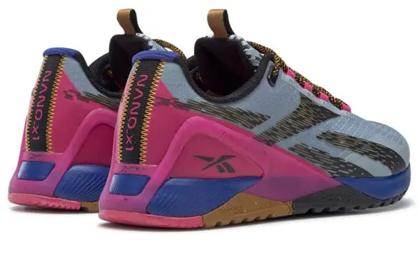 REEBOK Nano X1 Adventure Training Sneakers - Gray/pinkred