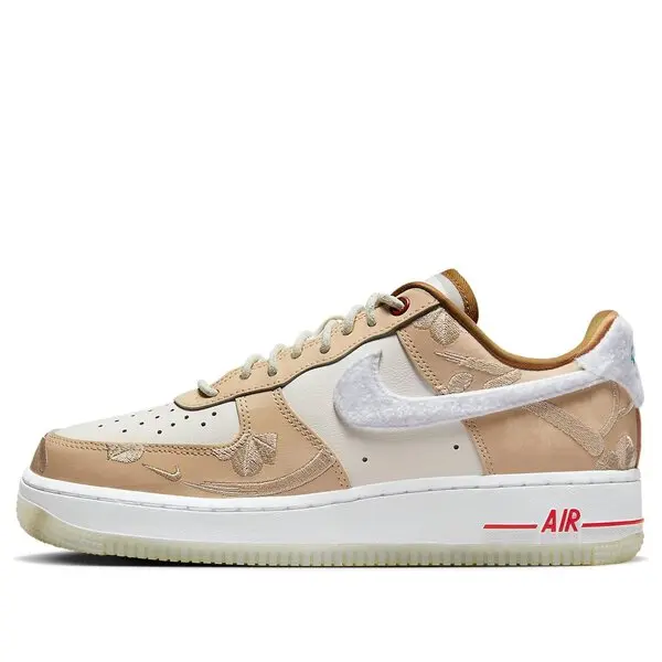 Nike Force 1 '07 Lx "year Of The Rabbit" Sneakers - Cream/white/red