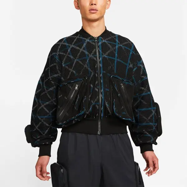 Nike Ma-1 Bomber Jacket With Multiple Pockets
