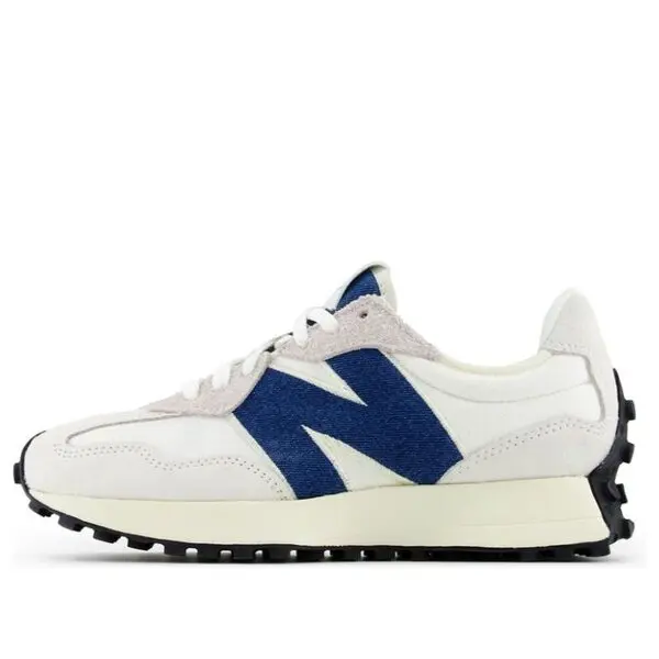 NEW BALANCE 327 Athletic Sneakers - Beige/white/blue
