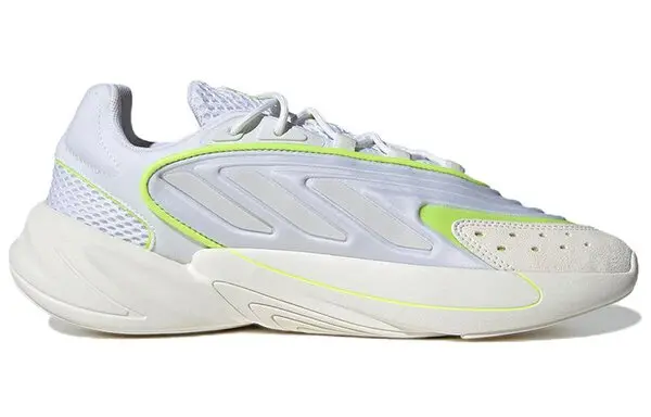 Adidas Ozelia Lace Up Sneakers - Grey/green