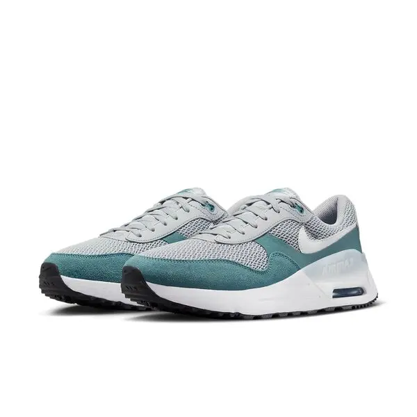 Nike Max Systm "wolf Grey Aqua Blue" Sneakers - Grey/green
