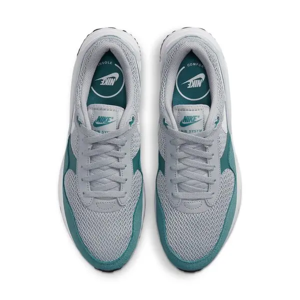 Nike Max Systm "wolf Grey Aqua Blue" Sneakers - Grey/green