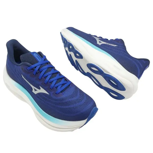 Mizuno Wave Sky Athletic Sneakers - Blue/white