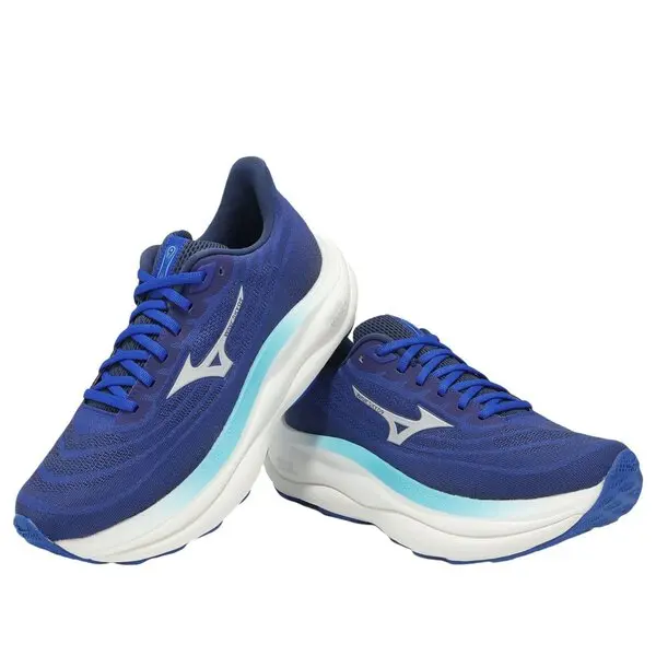 Mizuno Wave Sky Athletic Sneakers - Blue/white