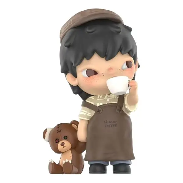 POP MART Hirono Coffee Figure 8.5cm - Multi-color