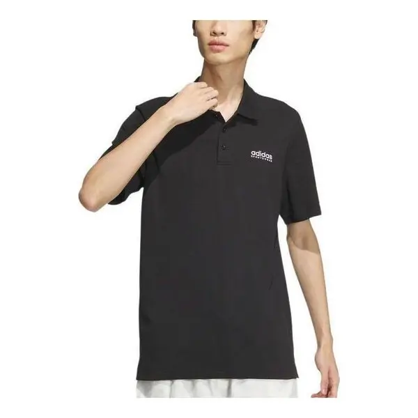 Adidas Polo Shirt Asia Sizing - Black