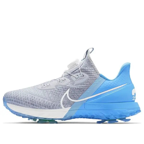 Nike Zoom Infinity Tour Boa Golf Shoes - Grey/blue