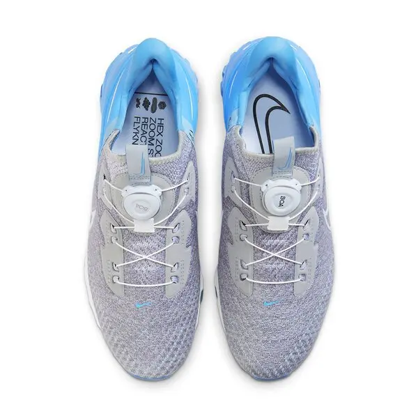 Nike Zoom Infinity Tour Boa Golf Shoes - Grey/blue
