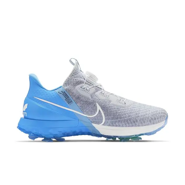 Nike Zoom Infinity Tour Boa Golf Shoes - Grey/blue