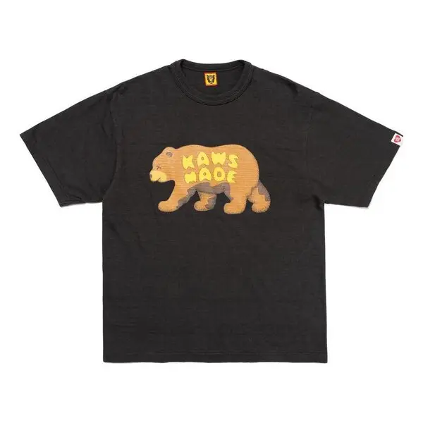 HUMAN MADE X Kaws Graphic T-shirt - Black