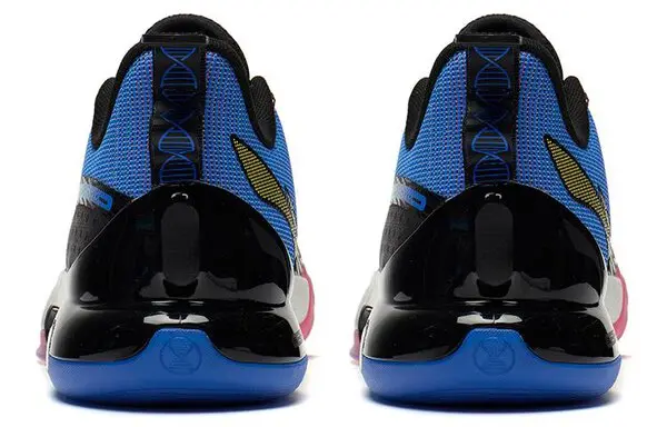 LI-NING Yushuai Evolution Low Top Athletic Sneakers - Blackpinkblue