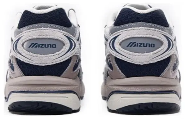 Mizuno Wave Solar V2 Athletic Sneakers - Beige/navy
