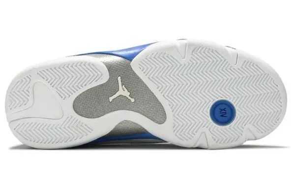 JORDAN 14 Retro Low 'pacific Blue - White