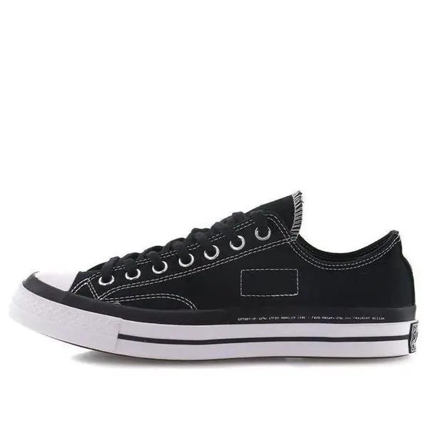 CONVERSE Fragment Design X Moncler X Chuck 70 Low Top Sneakers - Black/white