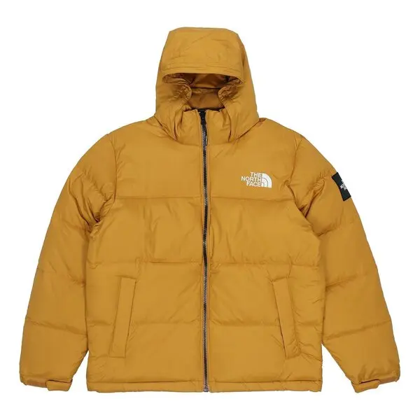 The North Face Puffer Jacket With Hood - Brown