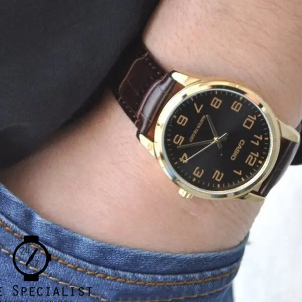 Casio Analog Quartz Watch - Goldbrown