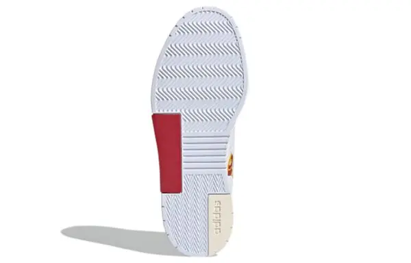 Adidas Neo Courtmaster Low Top Sneakers - White/gray/red